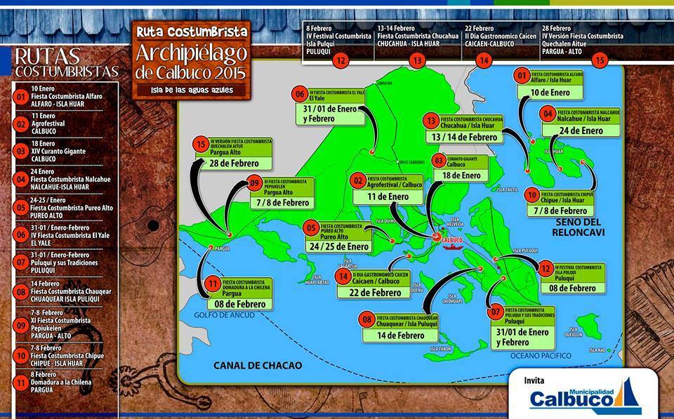 Calendario De Fiestas Costumbristas De Calbuco 2015